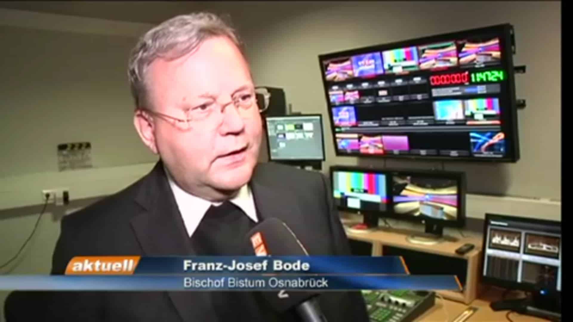 Bischof Bode zu Gast beim Fernseh-Sender ev1.tv – ems TV