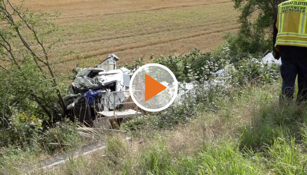 Schwerer Unfall auf A30 – ems TV