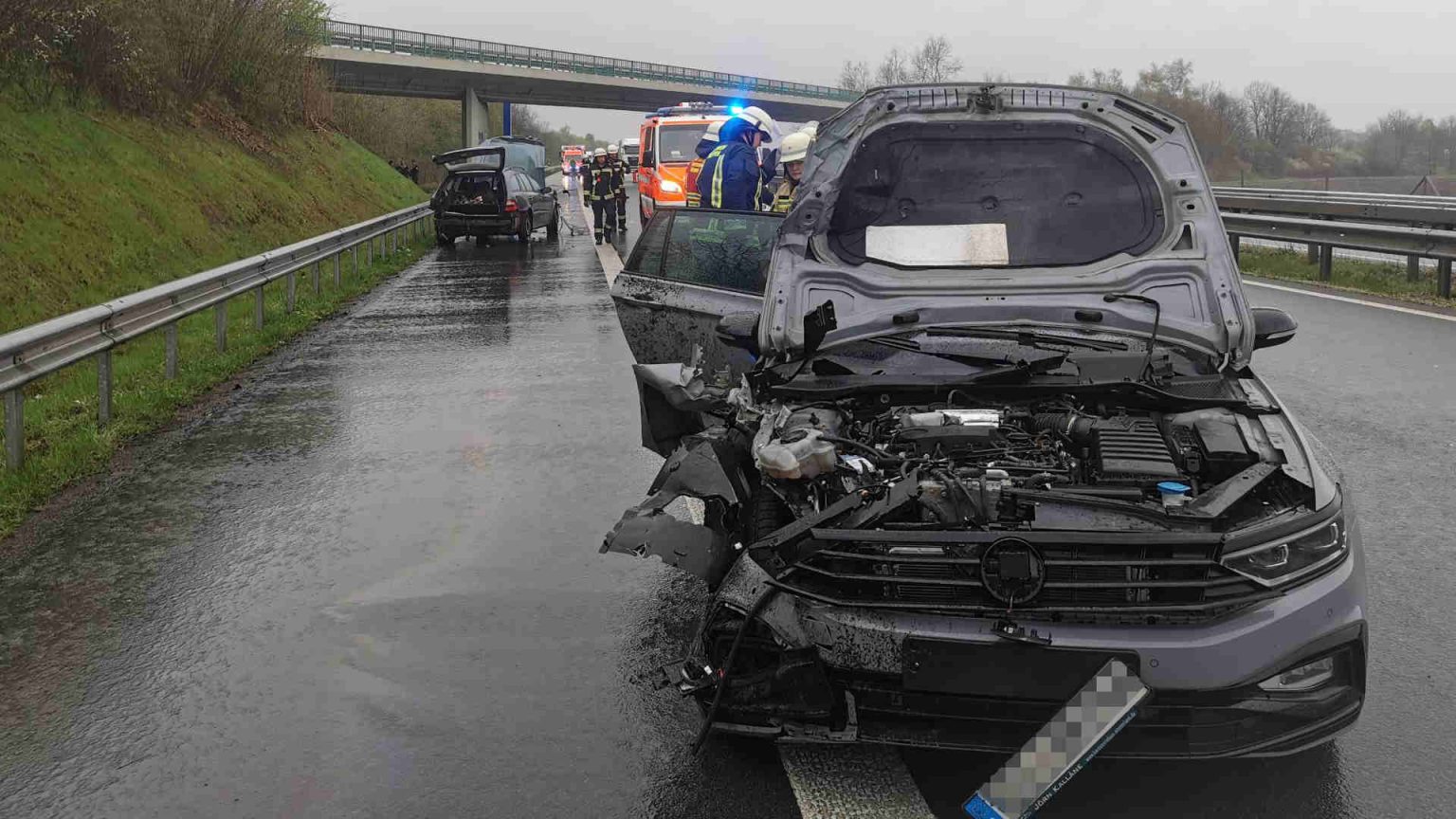Auffahrunfall auf A31 bei Meppen geht glimpflich aus – ems TV