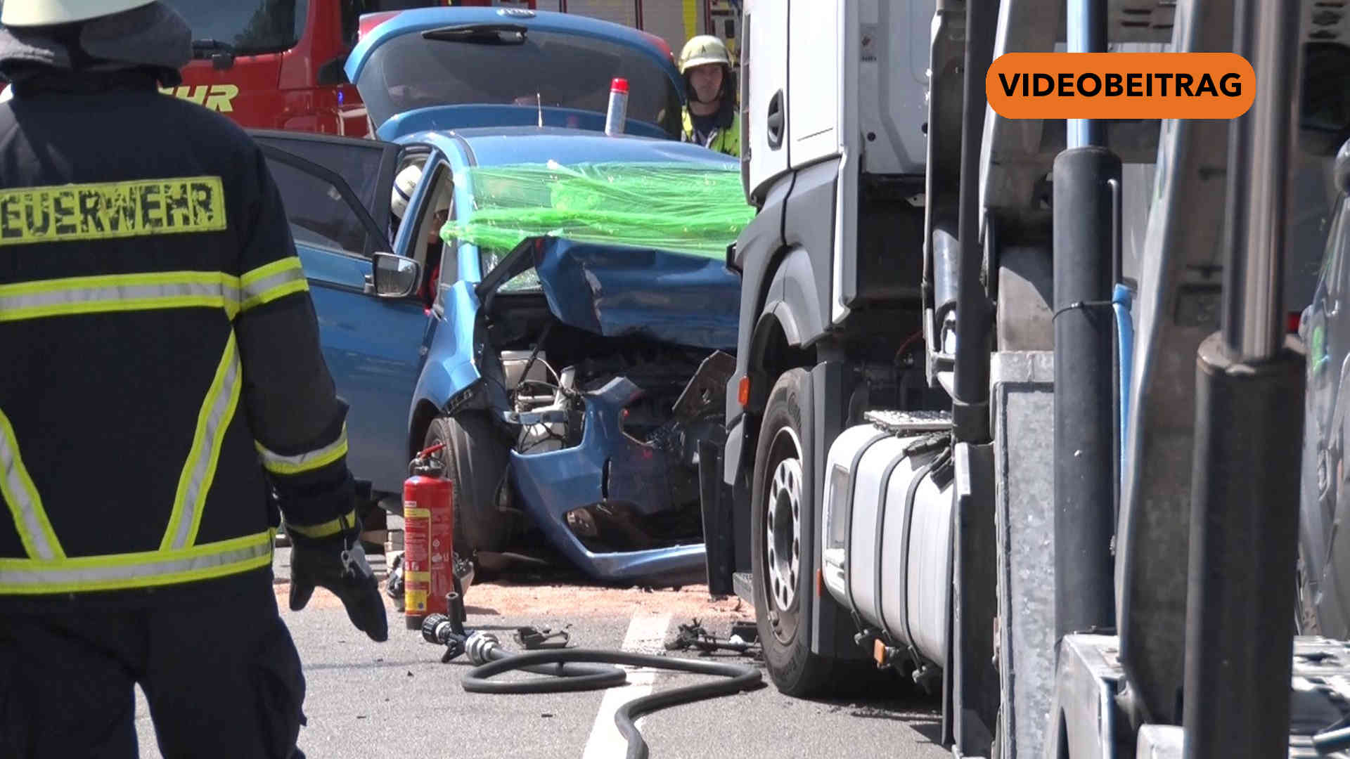 Frontalcrash in Lingen – Fahrerin schwer verletzt – ems TV